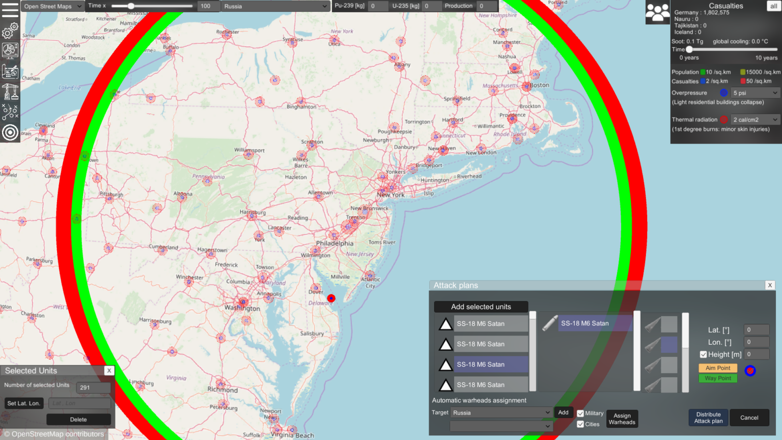 Press kit | Nuclear War Simulator