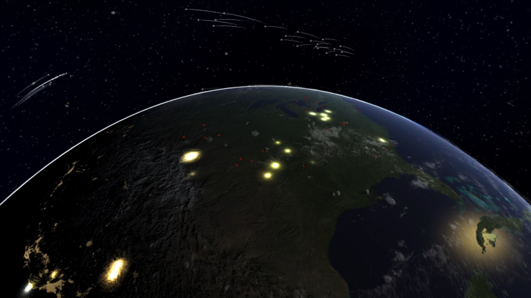 Nuclear War Simulator | A nuclear conflict simulation and visualisation ...