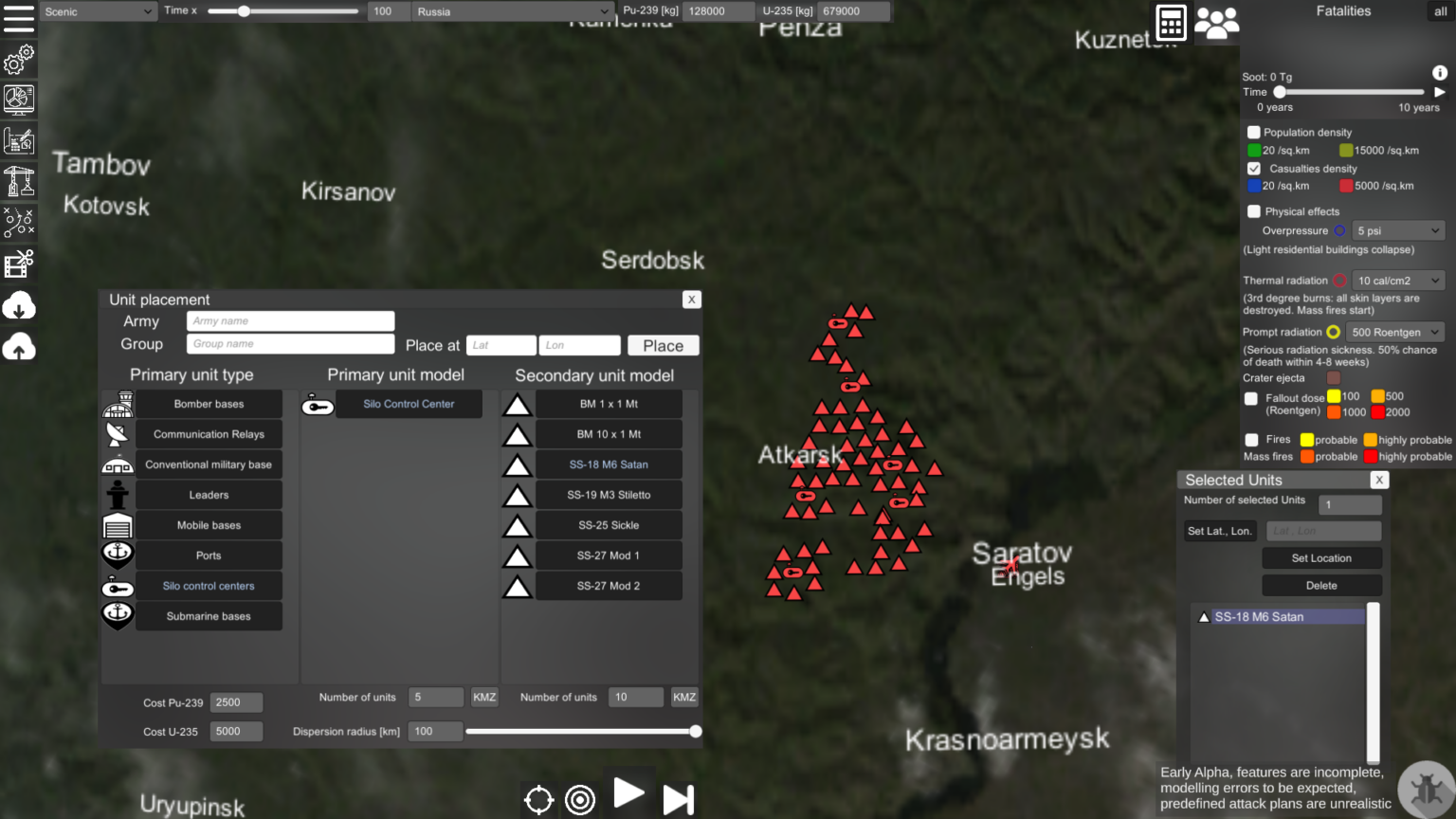 Press kit | Nuclear War Simulator