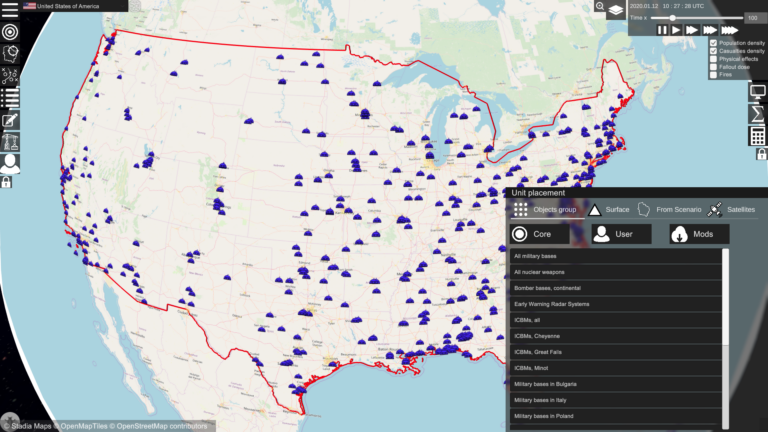 Nuclear War Simulator | A nuclear conflict simulation and visualisation ...